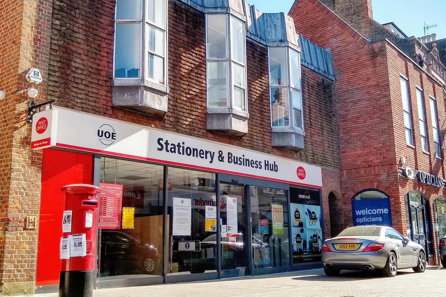 A history of Hertford's post offices